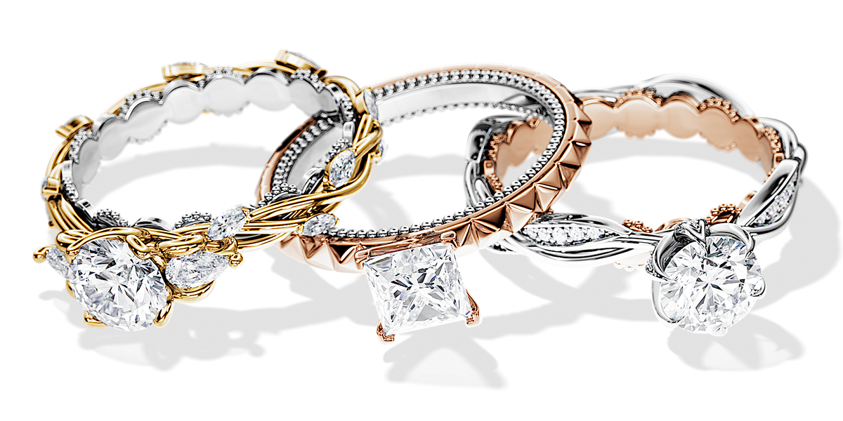 Two Tone Rings – Bocaj Narima - Fine Jewelry